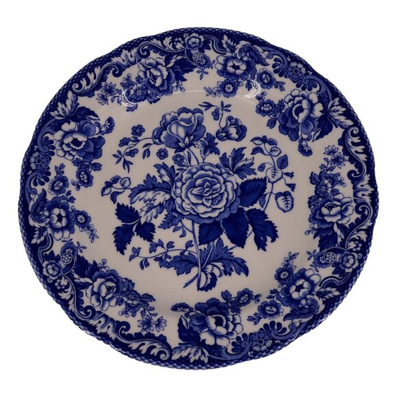 Spode | Dining | Spode Blue Room Collection British Flowers Rosa Plate ...
